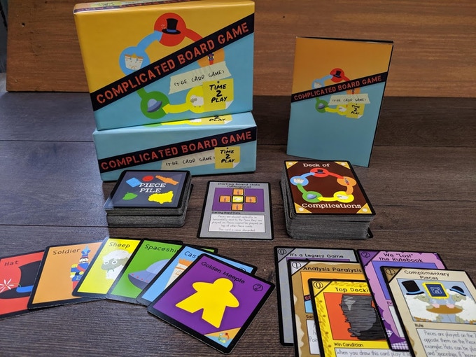Complicated Board Game the Card Game: Time 2 Play – Kickstarter Review ...