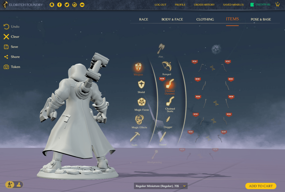 Eldritch Foundry – Custom Miniatures Review | Cannibal Halfling Gaming